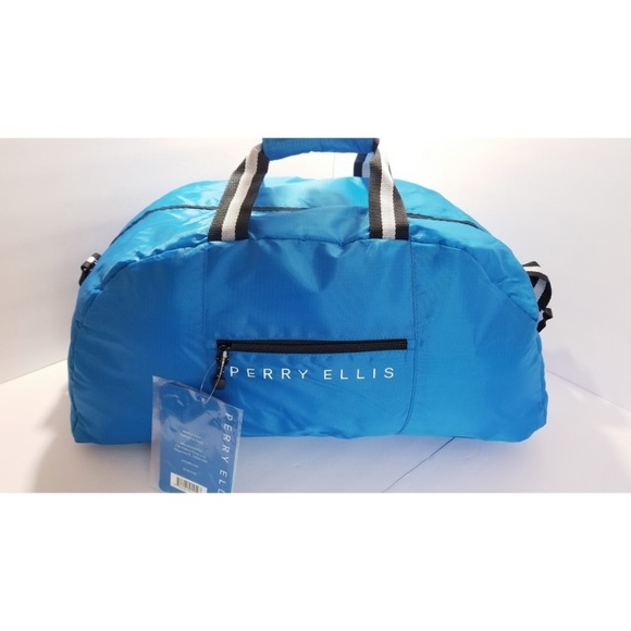 Perry Ellis | Bags | Nwt Perry Ellis Waterproof Duffle Bag Gym Travel ...